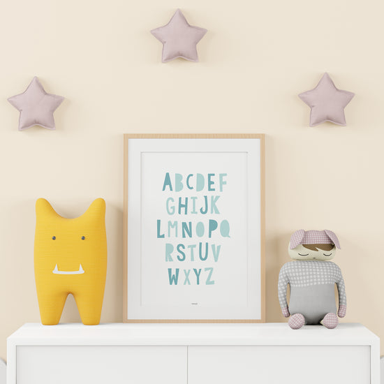 Lámina Alfabeto Cósmico - MIMUKI – mimuki